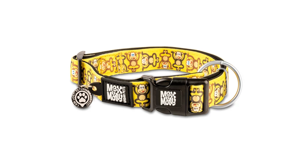 Max & Molly Smart ID nyakörv - Monkey Maniac - XS - Max & Molly - Nyakörvek