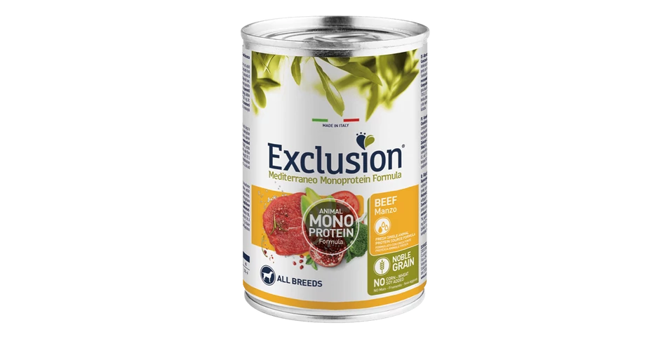 Exclusion Adult Beef Canned 400g - Exclusion - Mediterraneo kutyatápok